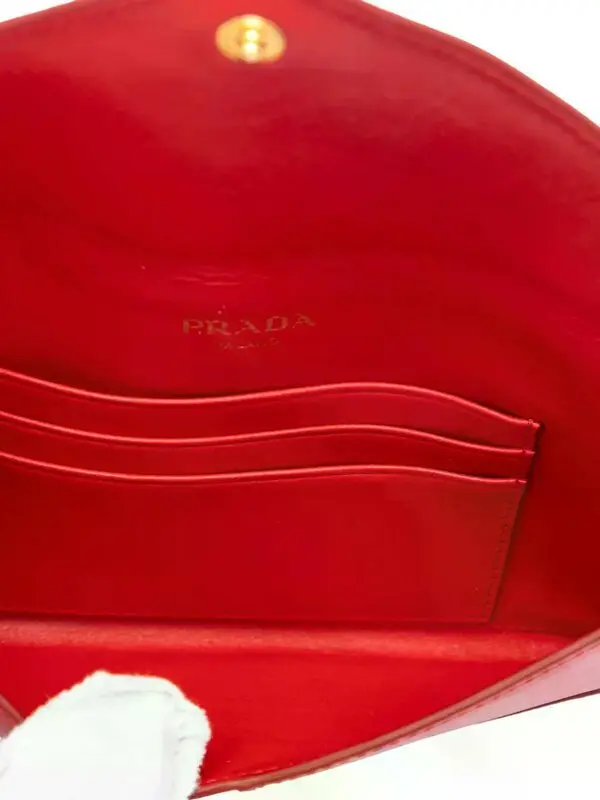 Prada Vitello Move Envelope Clutch Bag