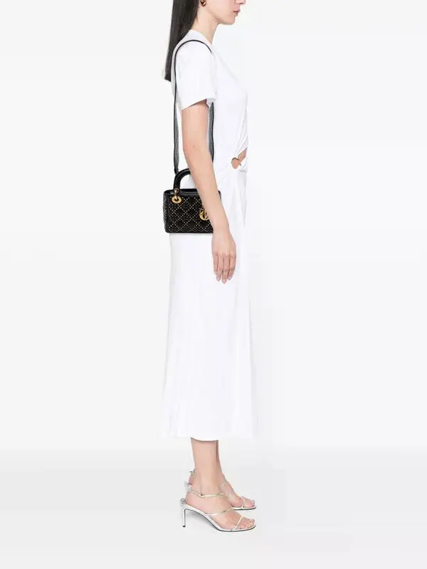 Dior Mini Lady Satchel - Black