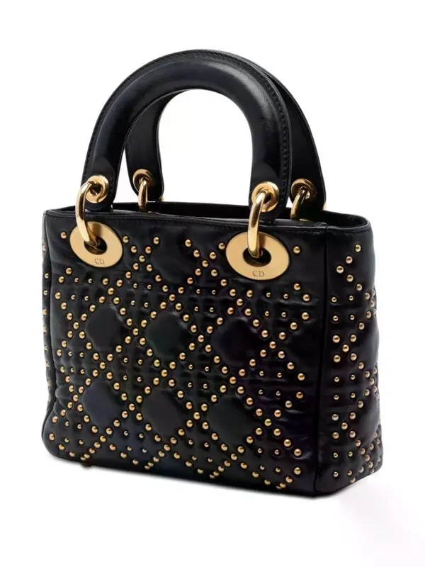 Dior Mini Lady Satchel - Black