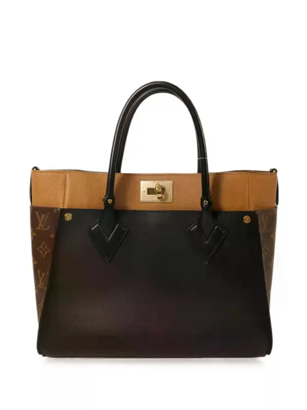 LOUIS VUITTON Monogram Canvas On My Side Mm Bag - Brown