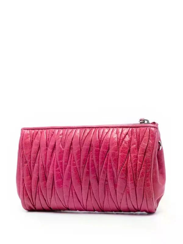 Miu Miu Matelassé Nappa Chain Crossbody Bag
