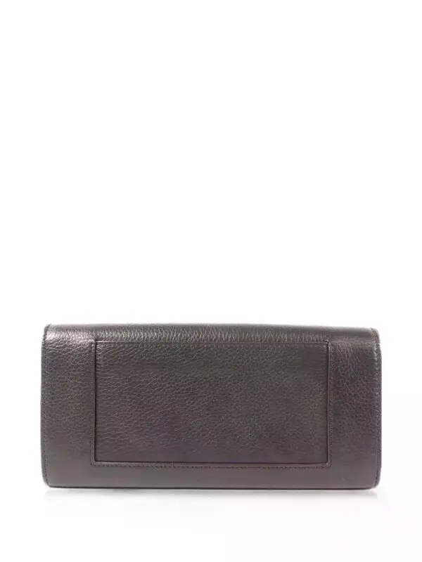 Celine Grained Leather Long Wallet