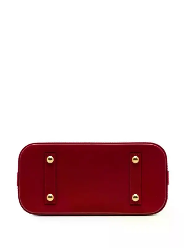 LOUIS VUITTON Monogram Vernis Alma Pm Handbag