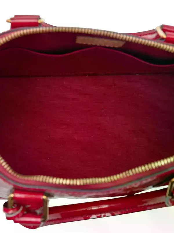 LOUIS VUITTON Monogram Vernis Alma Pm Handbag