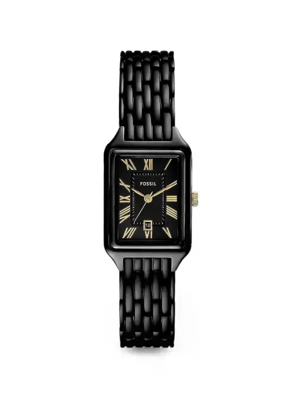 Fossil Raquel 23mm Stainless Steel Watch With Roman Numeral Dial
