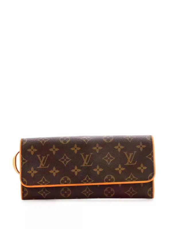 LOUIS VUITTON Twin Gm Handbag Monogram Canvas - Brown