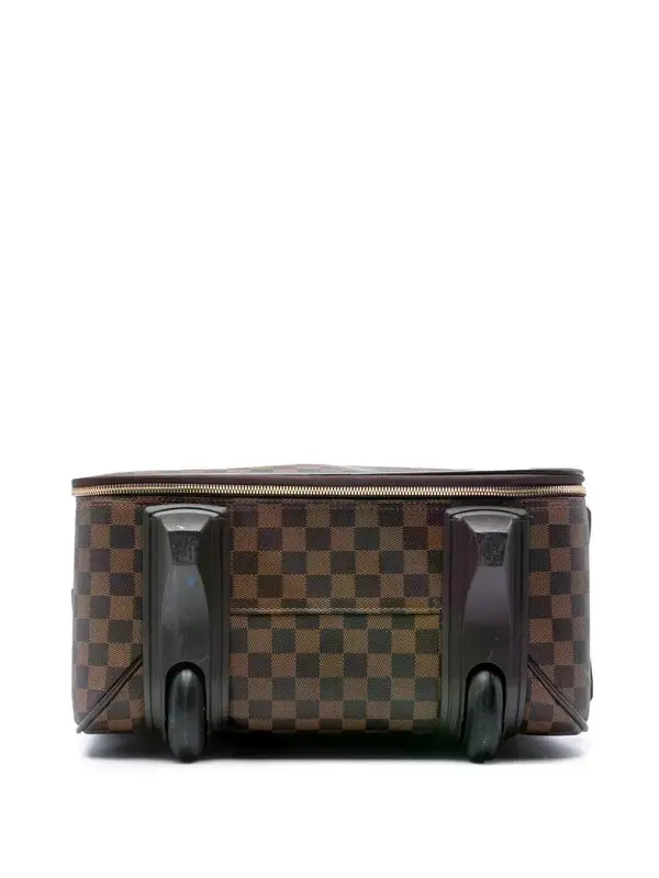 LOUIS VUITTON Damier Ebene Pegase 55 Travel Bag
