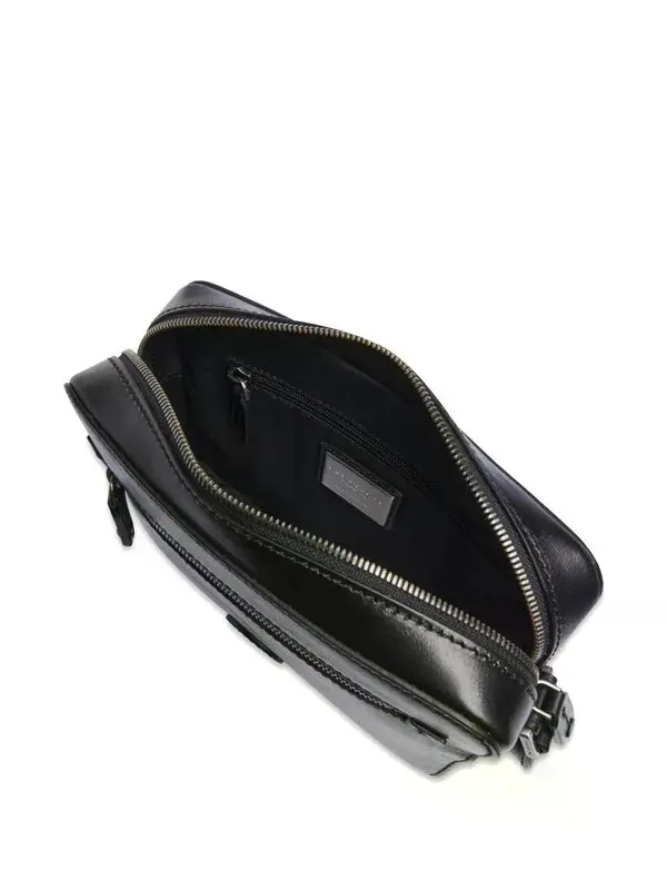 THE BRIDGE Zip-front Messenger Bag