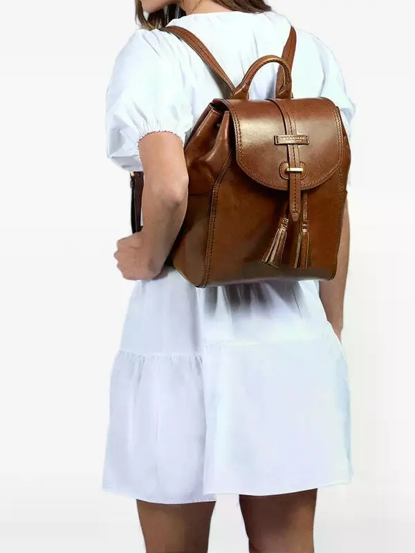 THE BRIDGE Florentin Leather Backpack