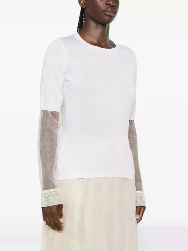 Fabiana Filippi Long Sleeve Crewneck T-shirt