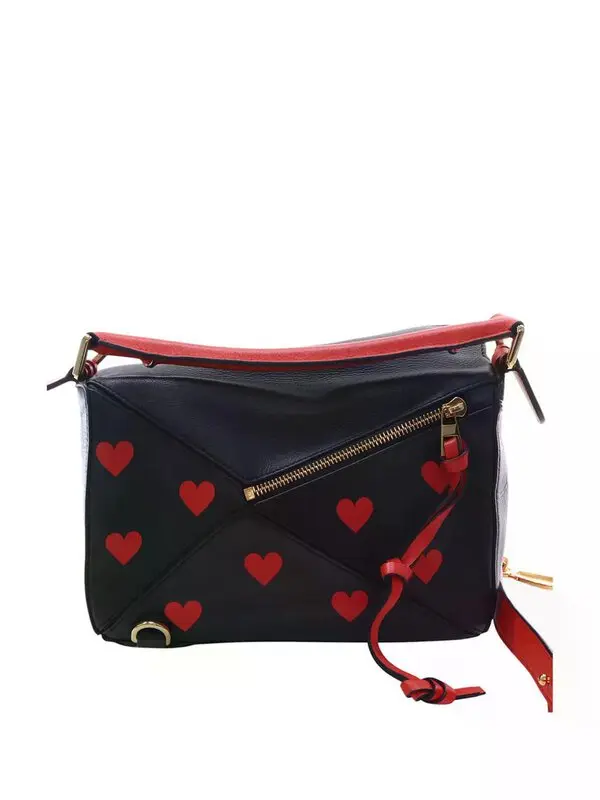 Loewe Small Calfskin Heart Puzzle Satchel