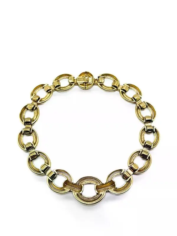 Dior Crystal Chain-link Necklace