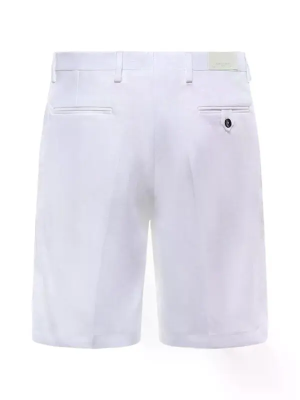 MICHAEL COAL Pleated Tailored Shorts