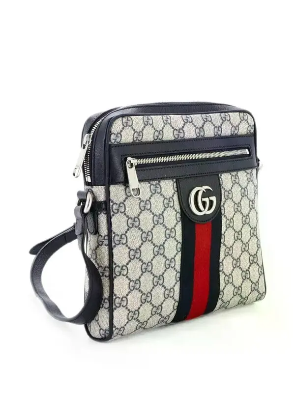 Gucci Ophidia Messenger Bag Gg Coated Canvas Small Crossbody Bag