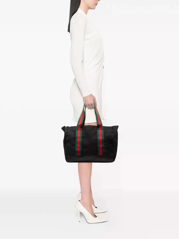 Gucci Gg Canvas Web Dog Carrier Bag