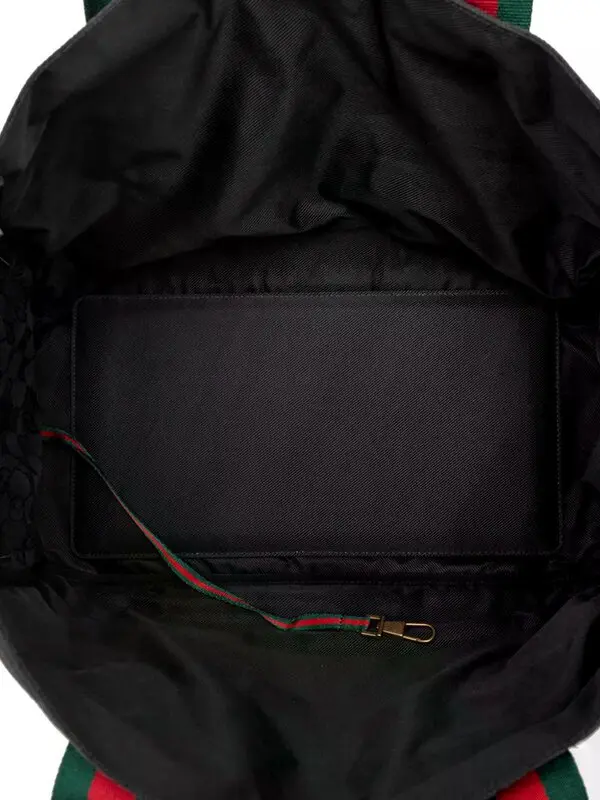 Gucci Gg Canvas Web Dog Carrier Bag