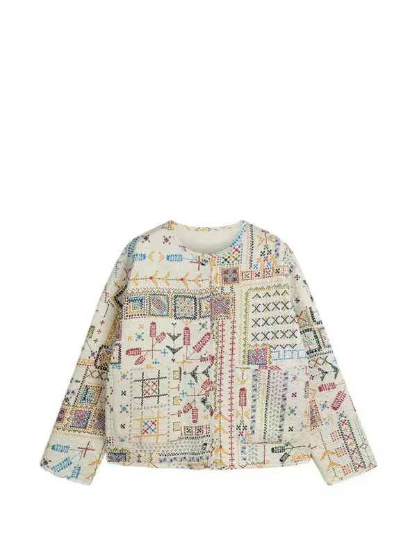 Momoni Gelsomino Quilted Jacket - Neutrals