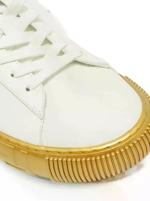 Versace Greca Leather Sneakers