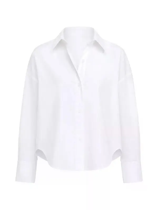 KULSON Kelly Curved-hem Shirt