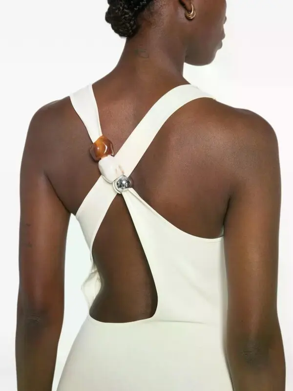 SIR. Saba Cross-back Maxi Dress - Neutrals