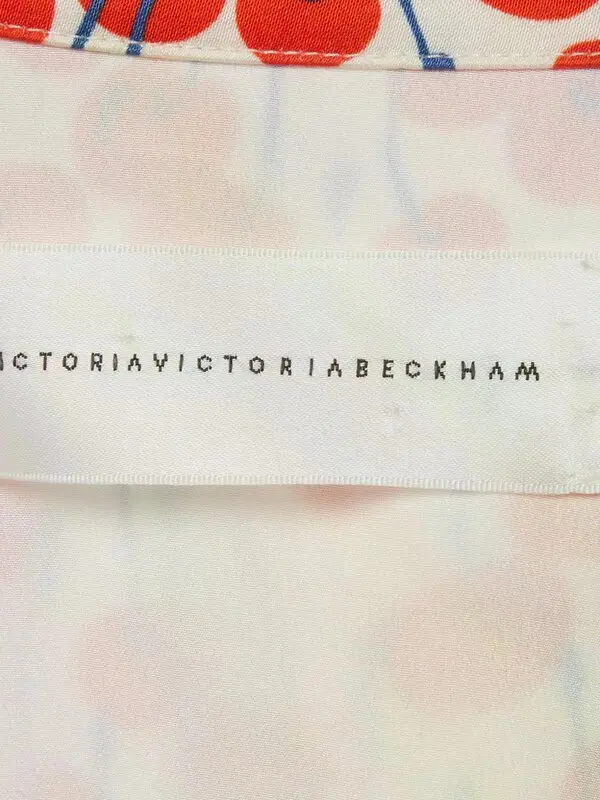 Victoria Beckham Cherry Print Tunic Trousers Set