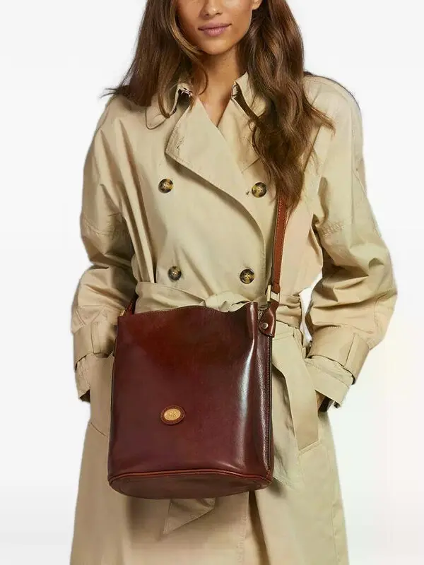 THE BRIDGE Leather Bucket Bag