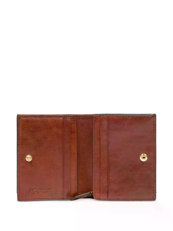 THE BRIDGE Logo-debossed Leather Wallet
