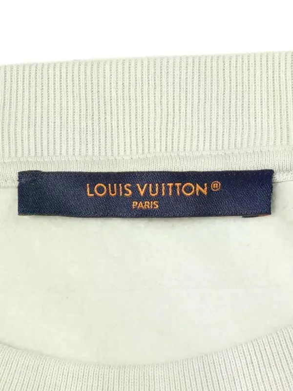 LOUIS VUITTON Embroidered Logo Sweatshirt