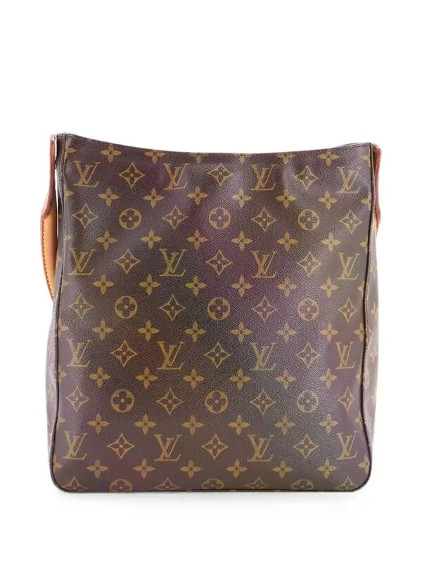 LOUIS VUITTON Monogram Canvas Gm Looping Shoulder Bag