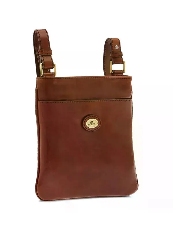 THE BRIDGE Zip-fastening Leather Messenger Bag