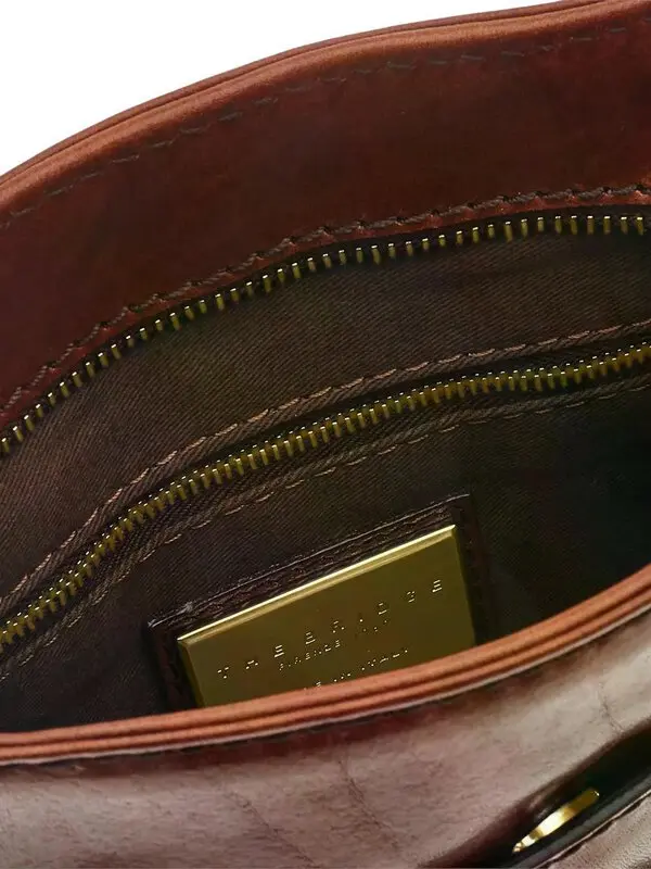THE BRIDGE Zip-fastening Leather Messenger Bag