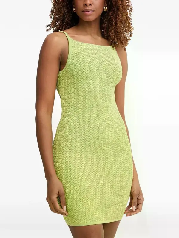 Guess Jen Cable-knit Cutout Mini Dress