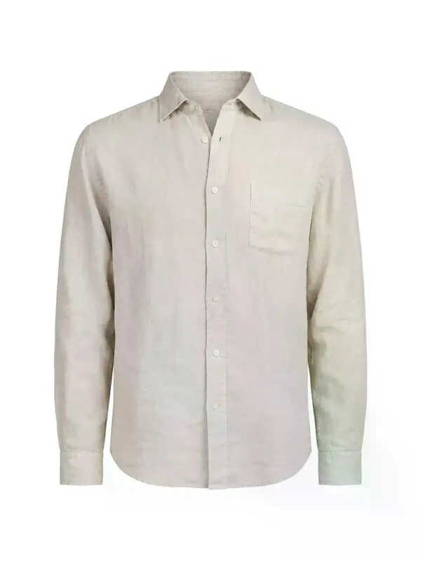 Hartford Paul Pocket-detail Shirt - Neutrals