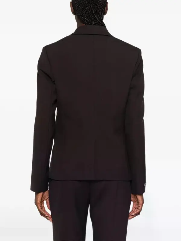 Peserico Single-breasted Blazer With Bead Trim