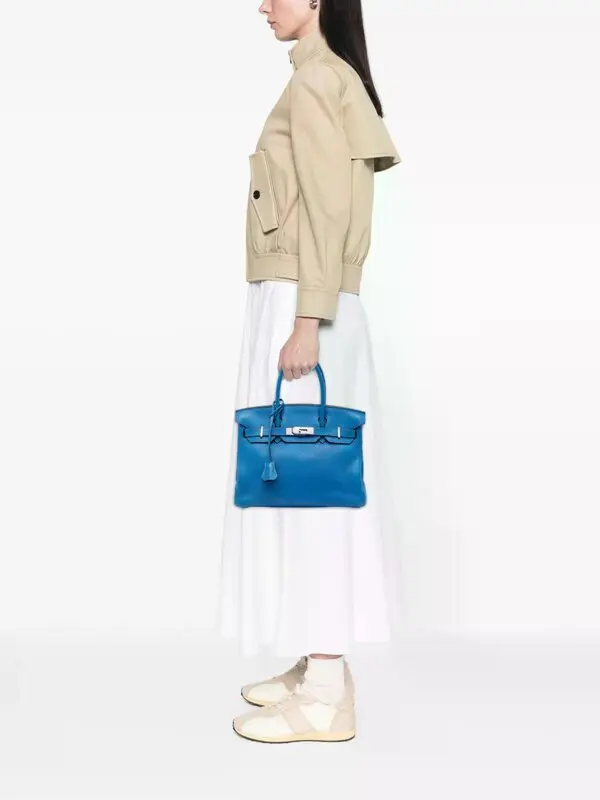 Hermès Togo Birkin 30 Handbag - Blue