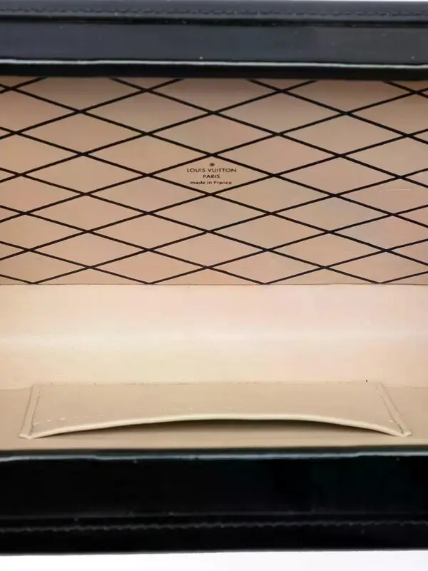 LOUIS VUITTON Monogram Vernis Stickers Petite Malle Crossbody Bag