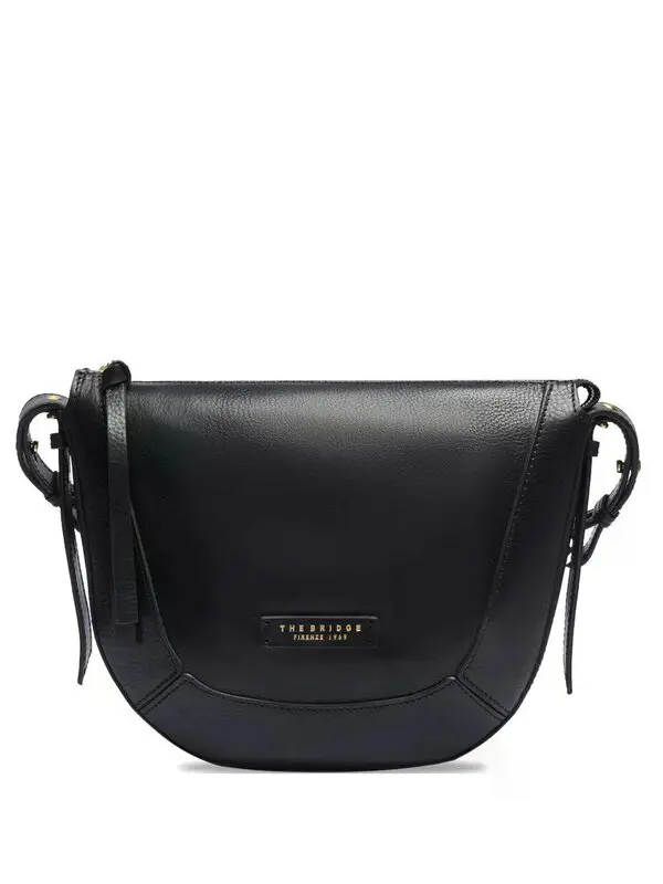 THE BRIDGE Pebbled Leather Cross Body Bag