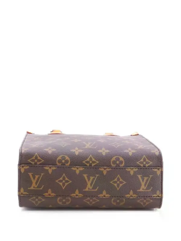 LOUIS VUITTON Sac Plat Nm Bag Monogram Canvas Bb Tote Bag