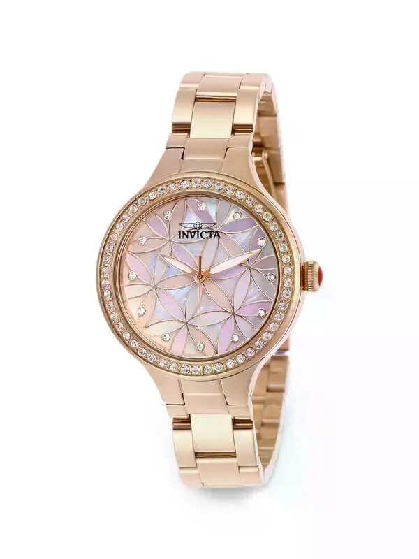 INVICTA Wildflower 34mm Quartz Watch - Pink
