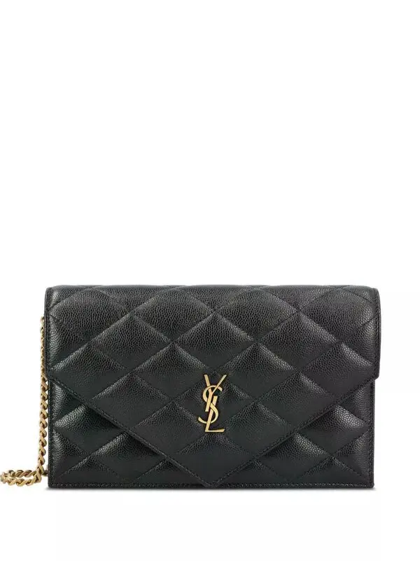 Saint Laurent Quilted Leather Shoulder Bag