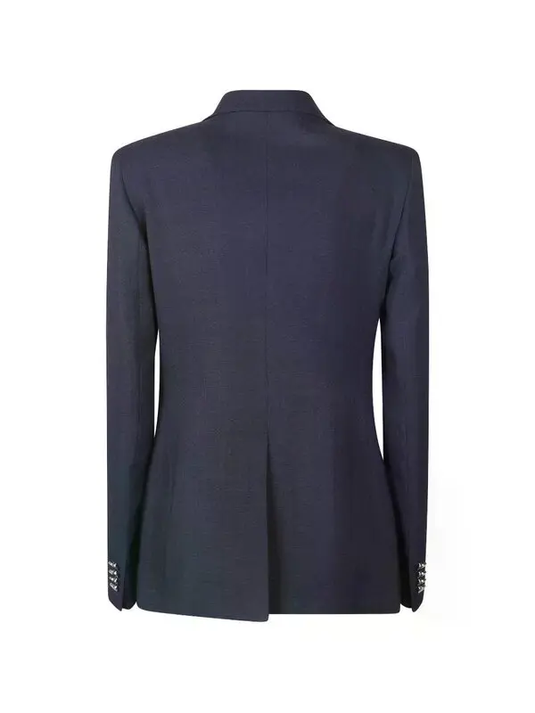 Tagliatore Single-breasted Blazer With Peak Lapels