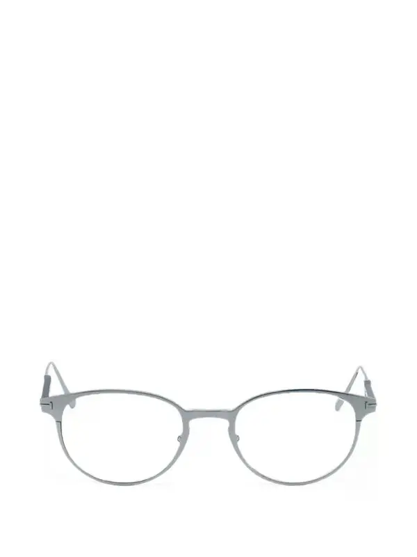 TOM FORD Round Frame Glasses - Silver