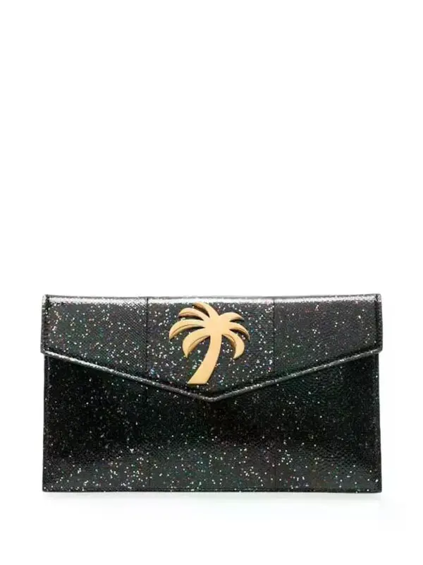 Palm Angels Palm Beach Clutch Bag - Black