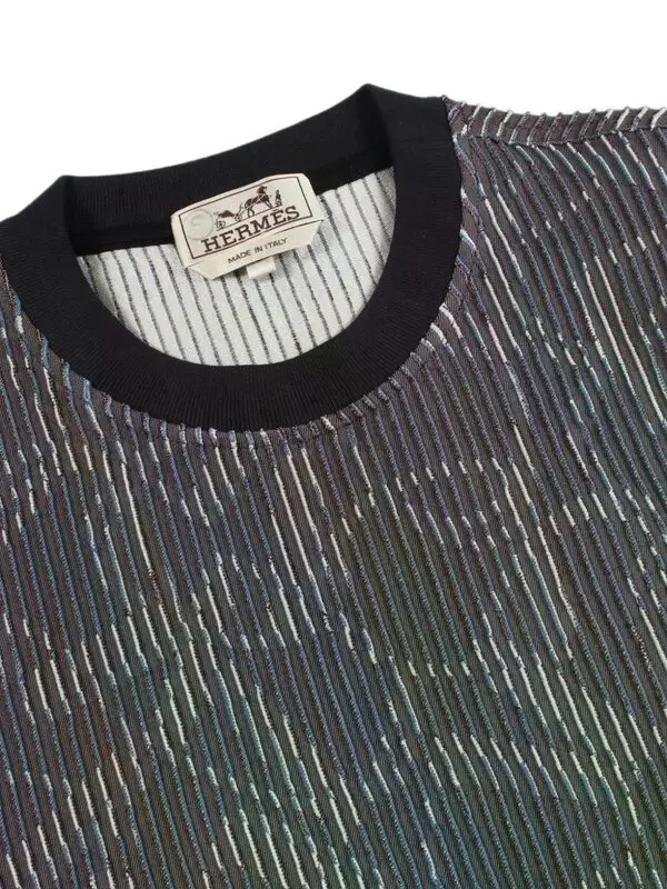 Hermès Equestrian Hardware 3d Knit Sweater