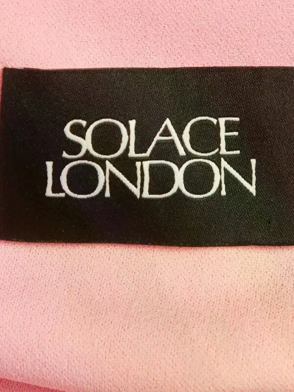 Solace London Calla Draped Maxi Dress