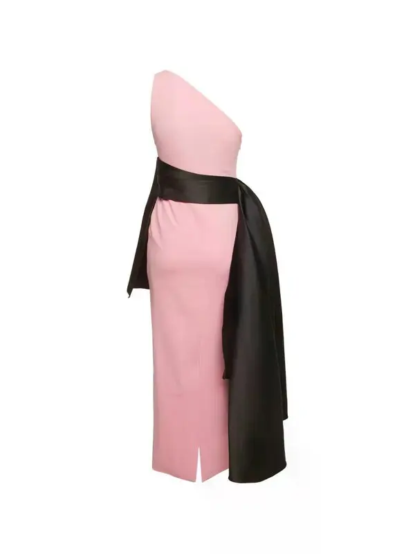 Solace London Calla Draped Maxi Dress