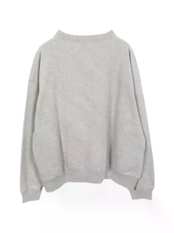 Balenciaga Logo Embroidered Sweatshirt