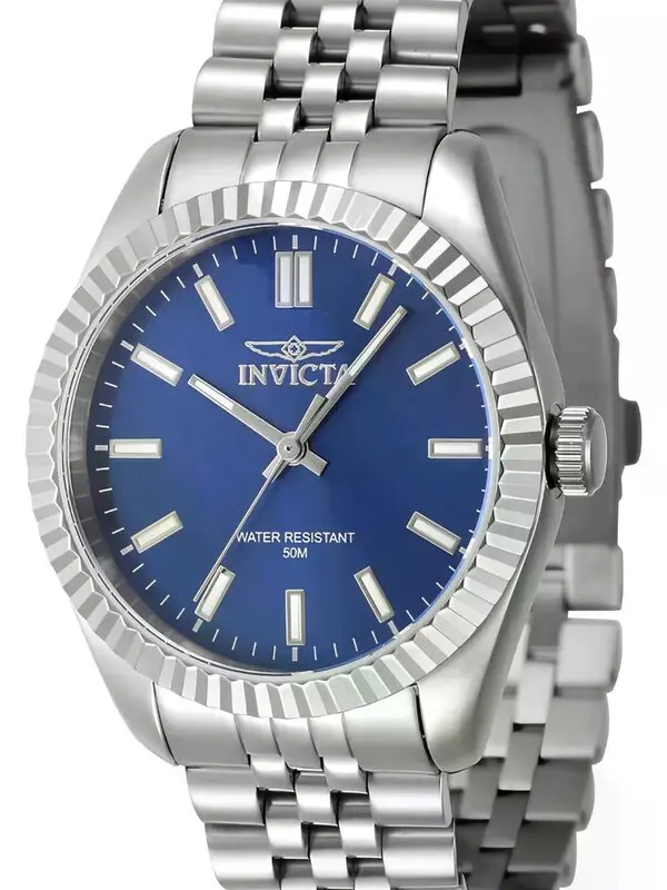 INVICTA Specialty 36mm Watch With Fluted Bezel - Blue