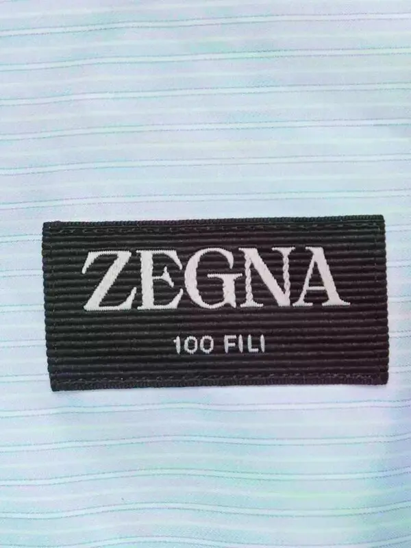Ermenegildo Zegna Striped Poplin Shirt