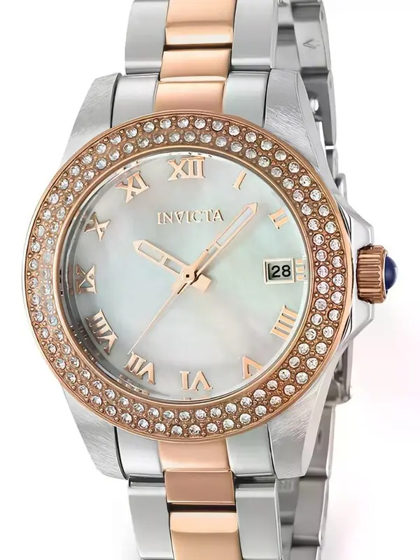 INVICTA Angel Crystal Bezel Watch